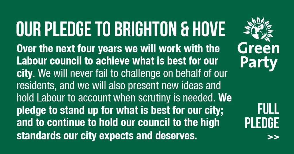New Green leadership team unveil pledge to the city﻿ – Brighton & Hove